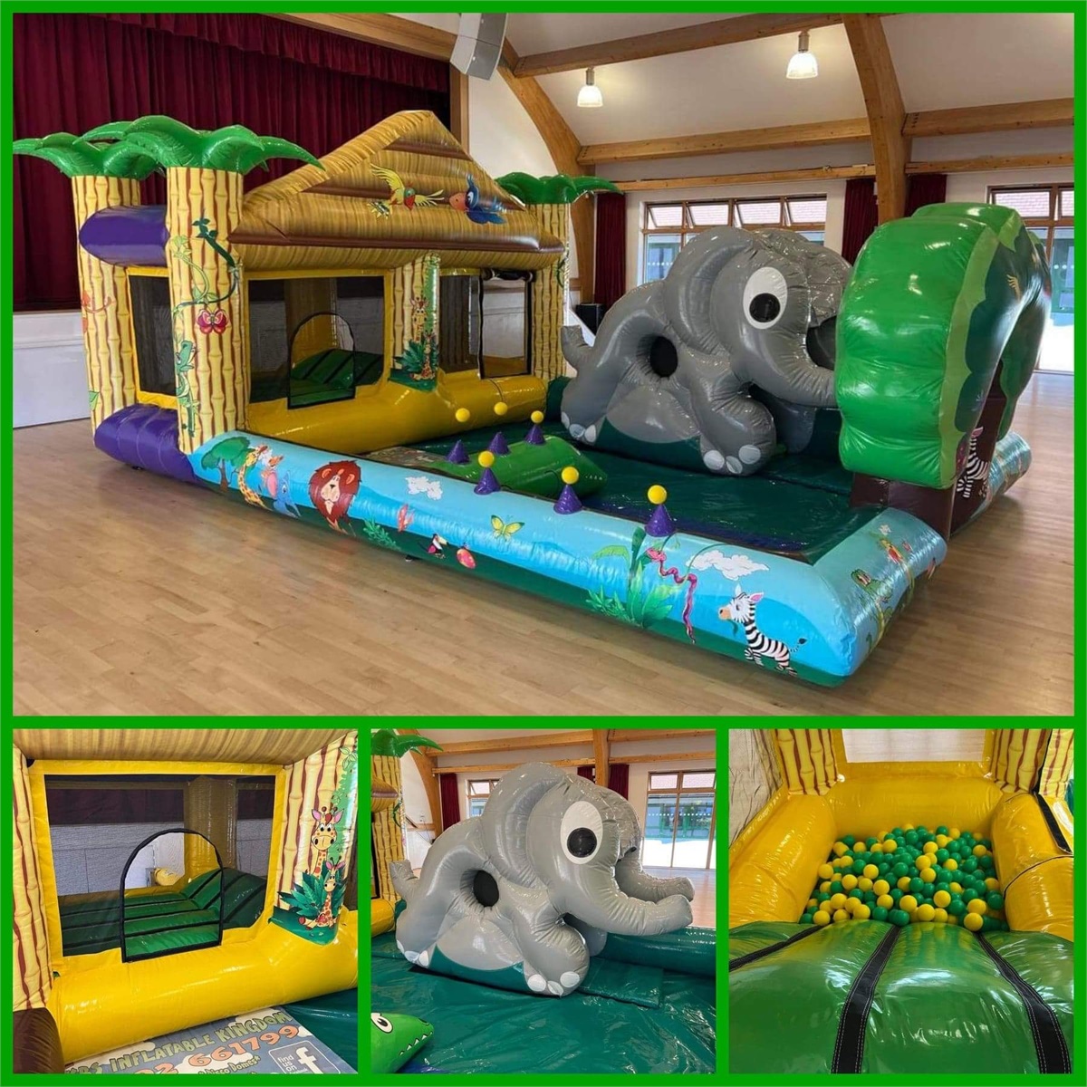 New Jungle Soft Play Packages are now available for Hire! - Bouncy ...